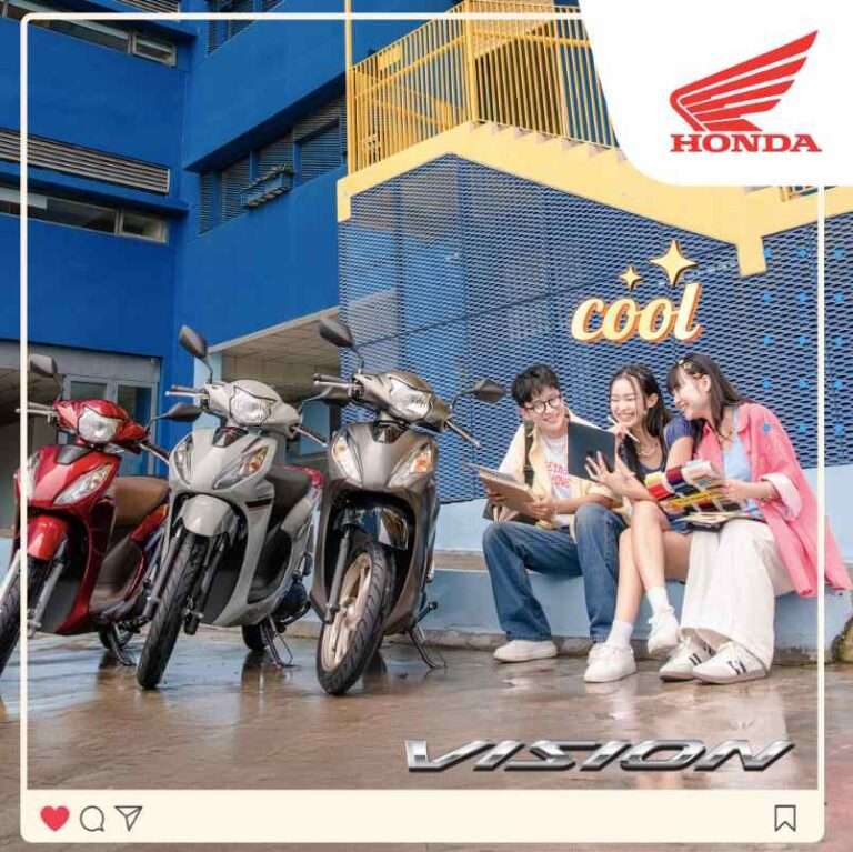 Giá xe Vision 2025 mới nhất