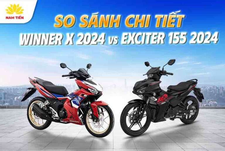 Bảng giá xe Exciter 155 2025 mới nhất - Xe Máy Nam Tiến