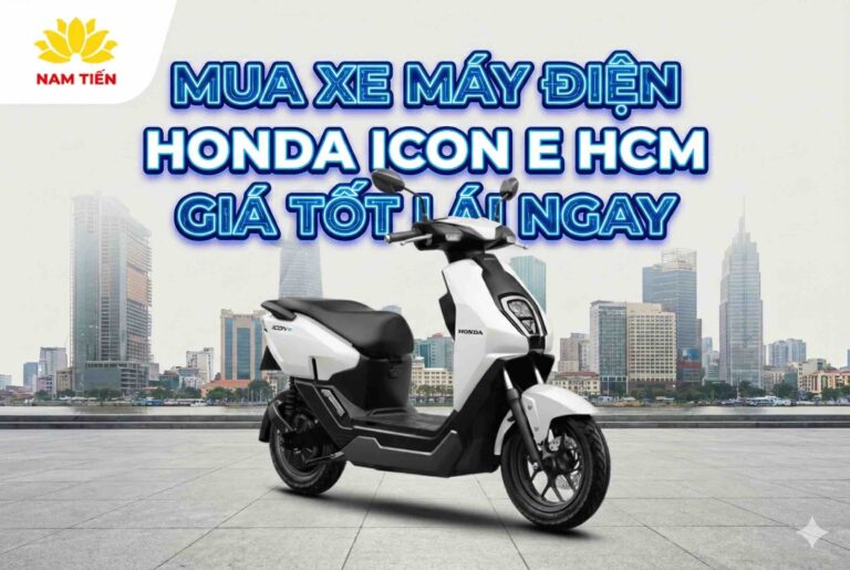 Mua Xe Máy Điện Honda Icon E HCM Giá Tốt Lái Ngay - Xe Máy Nam Tiến